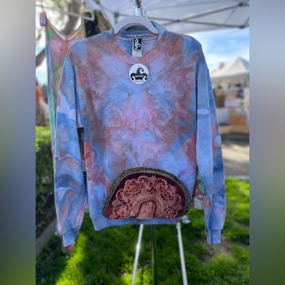 motley by shannon deane | Sweaters | Vintage Upcycled Redone Hoodie ...